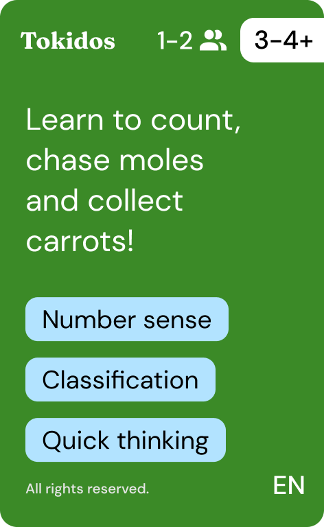 Tap a Mole - Interactive Reflex Game for Kids - Tokidos