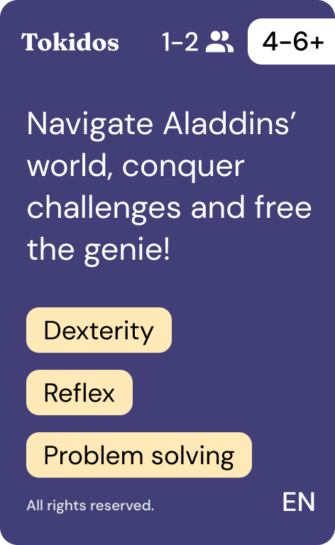 Run Aladdin Run - Reflex Game for Kids - Tokidos